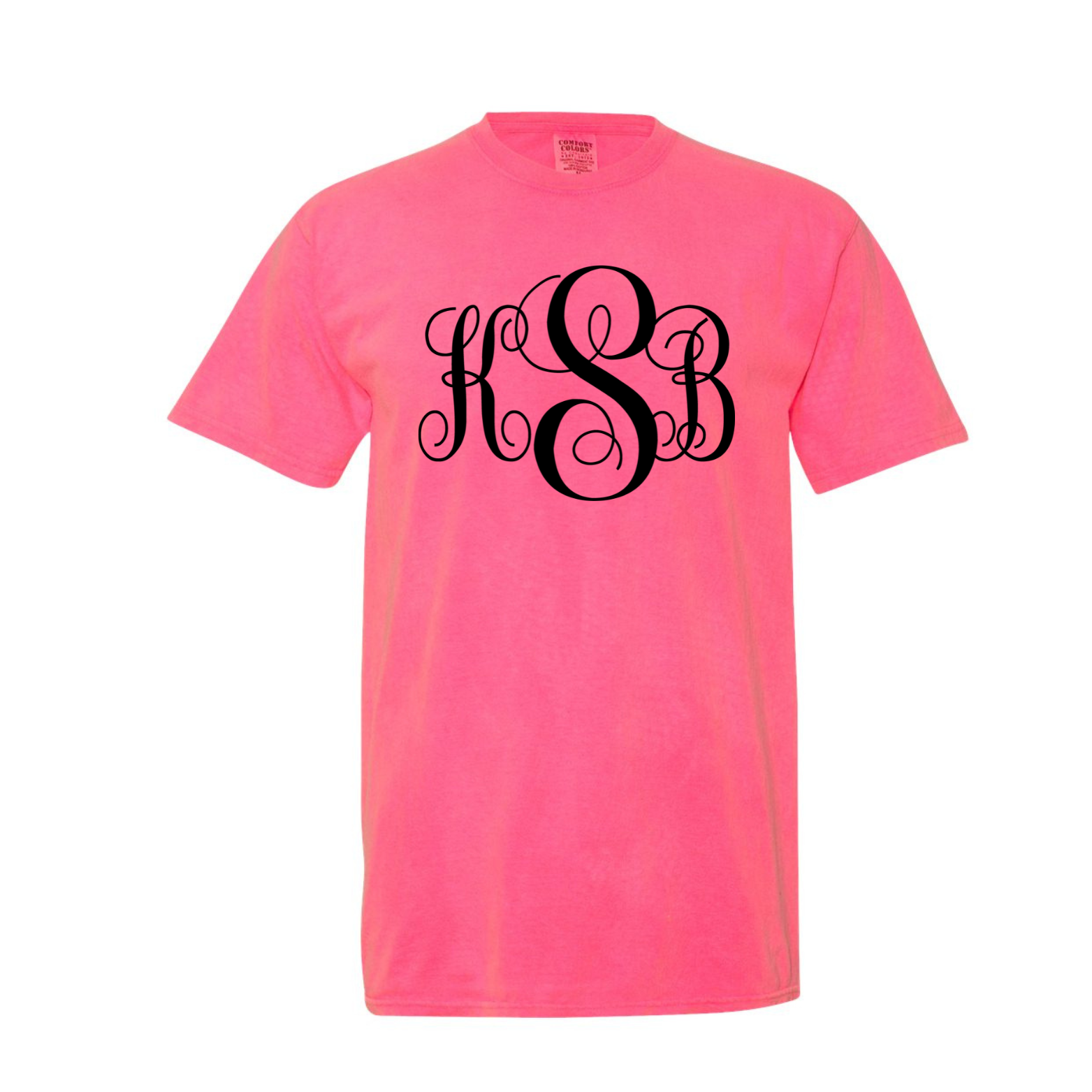 Monogram Comfort Colors – CR Designs & Apparel